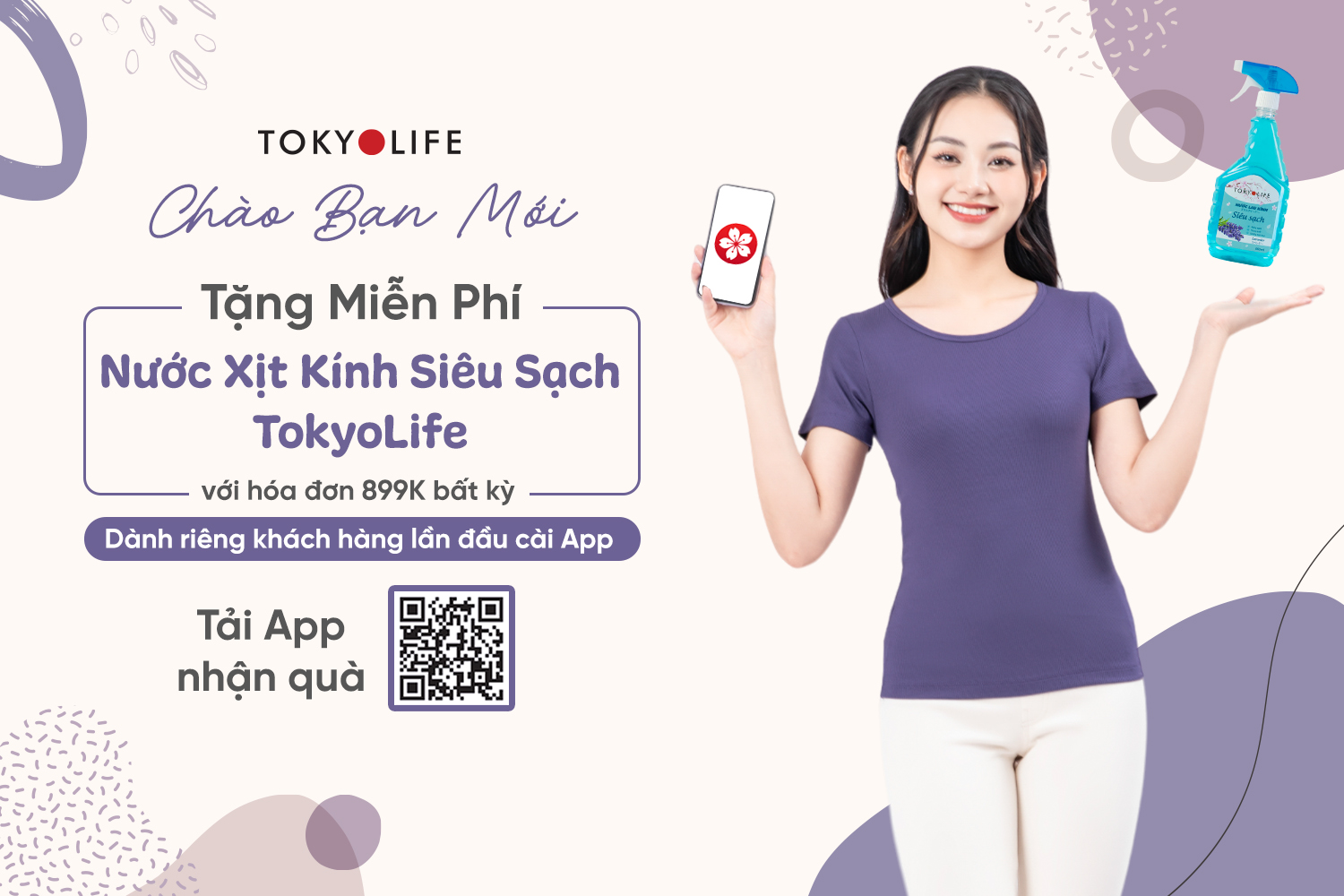 Tặng Miễn Phí Nước xịt kính siêu sạch TokyoLife - Đặc quyền Thành viên ...
