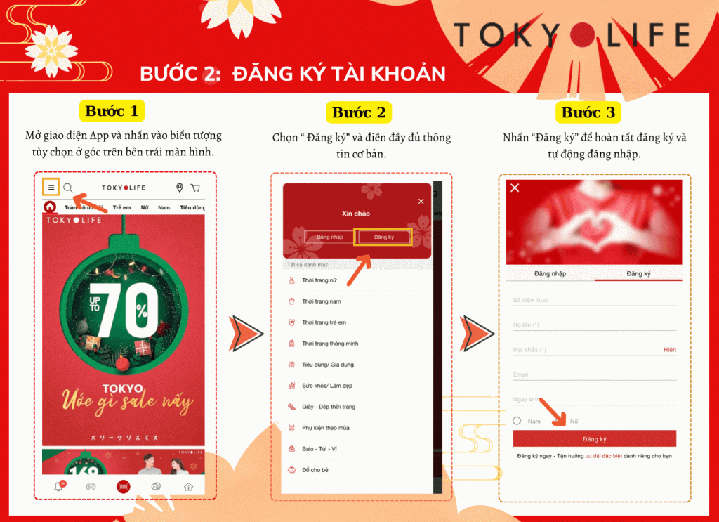 Cài App 1 giây hưởng Đặc quyền ưu đãi siêu hấp dẫn