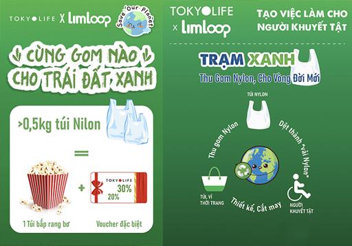Cùng gom nào, cho trái đất xanh - TokyoLife x Limloop