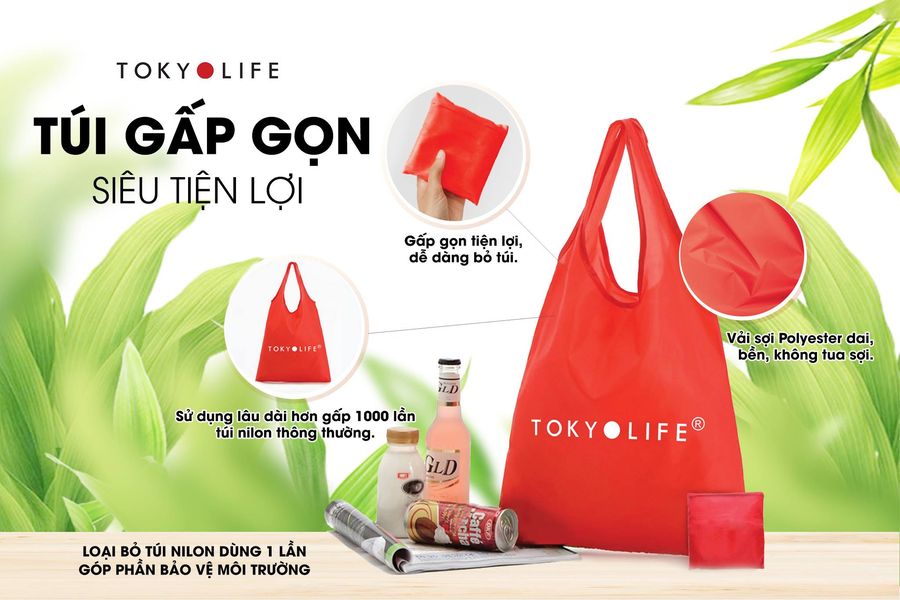 TokyoLife chung tay loại bỏ túi nilon: hành động nhỏ 'giải cứu' thế giới